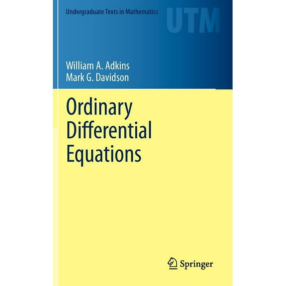 Undergraduate Texts in Mathematics Ordinary Differential Equations ...
