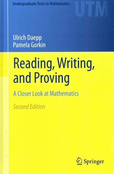 Pre-Owned Undergraduate Texts in Mathematics: Reading, Writing, and ...