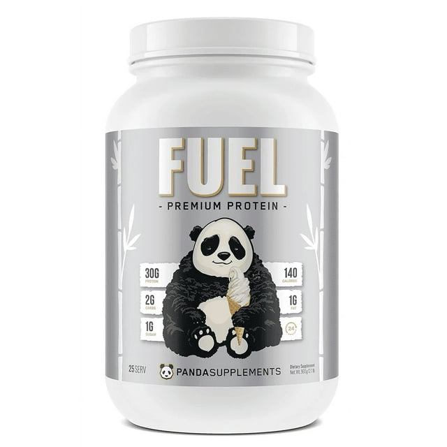 Underground Bio: Panda, Fuel Premium Protein, 2lb, Vanilla Ice Cream ...