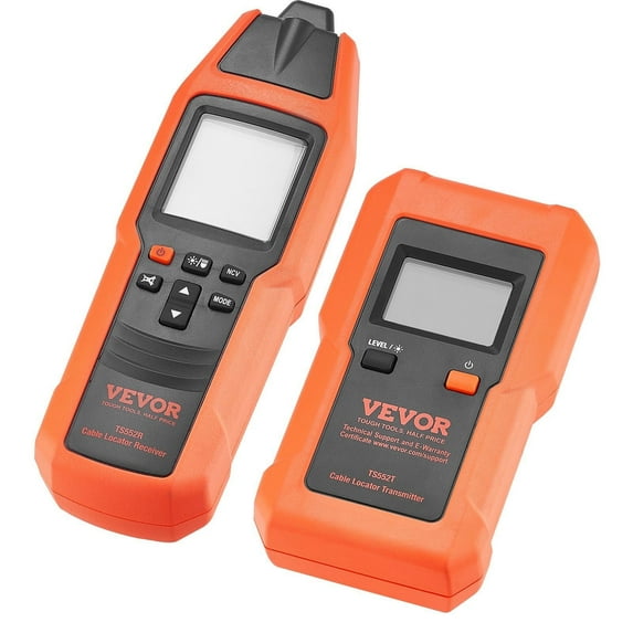 Underground Cable Locator 3FT Max Depth, 6561FT Length Detection, 12 ...