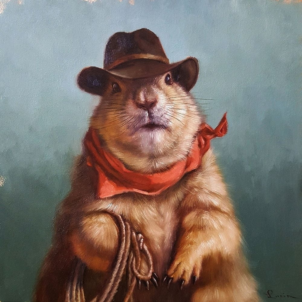 Underground Cowboy Poster Print by Lucia Heffernan - Walmart.com