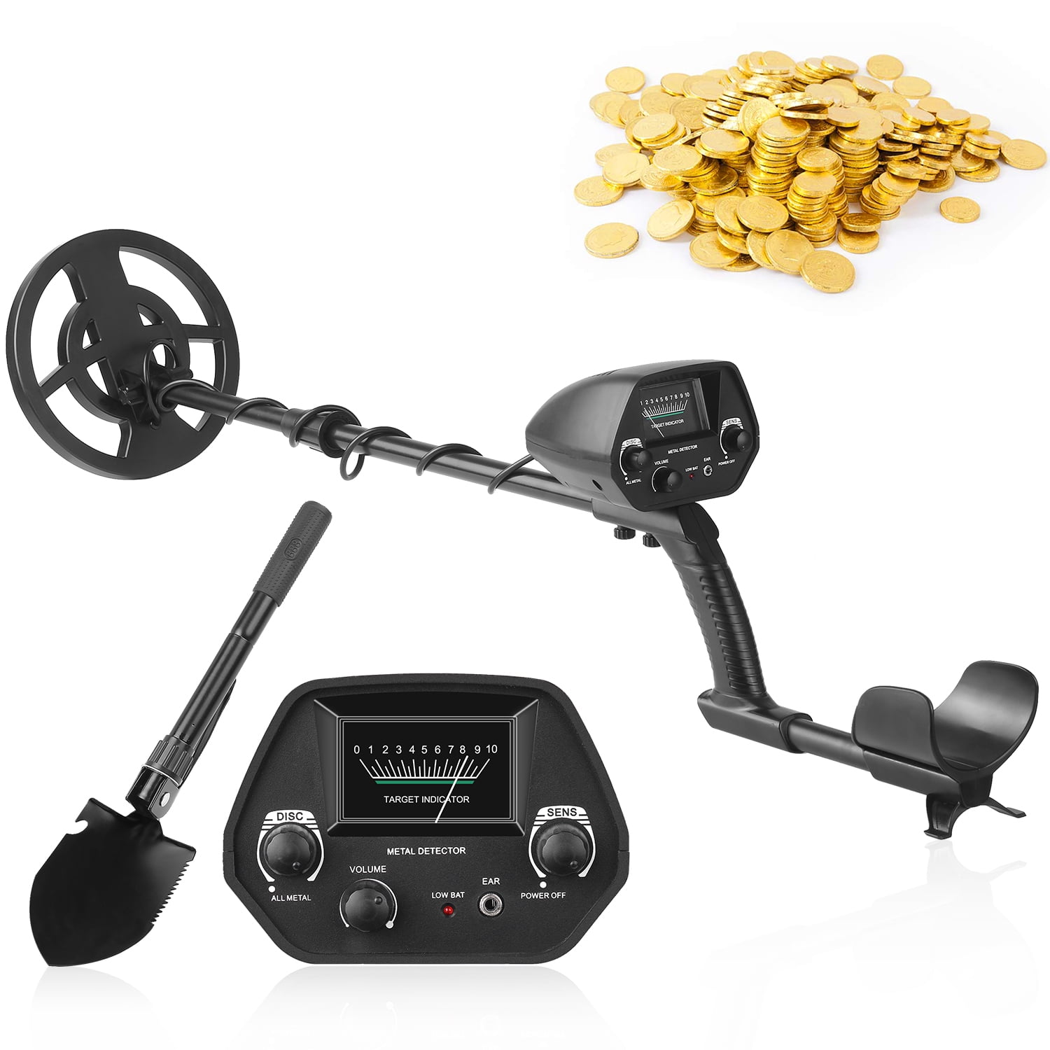 Underground Metal Detector Metal Finder Gold Detector Treasure Hunter ...