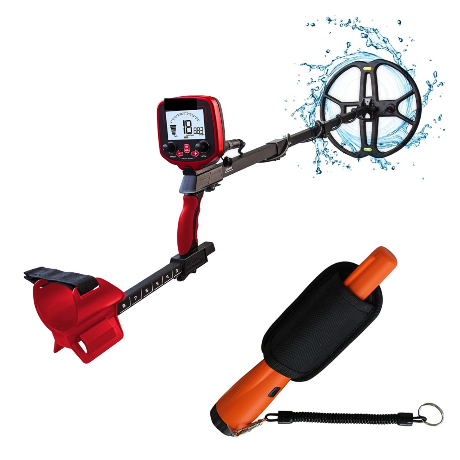 Underground Metal Detector TX-850 With 12inch Bigger Coil Professional ...