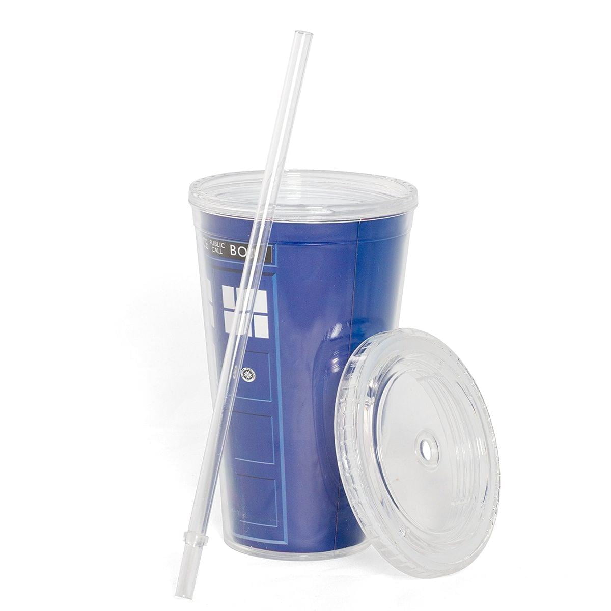 Underground Toys Doctor Who 16 oz Tardis Insulated Travel Coffee Mug ...
