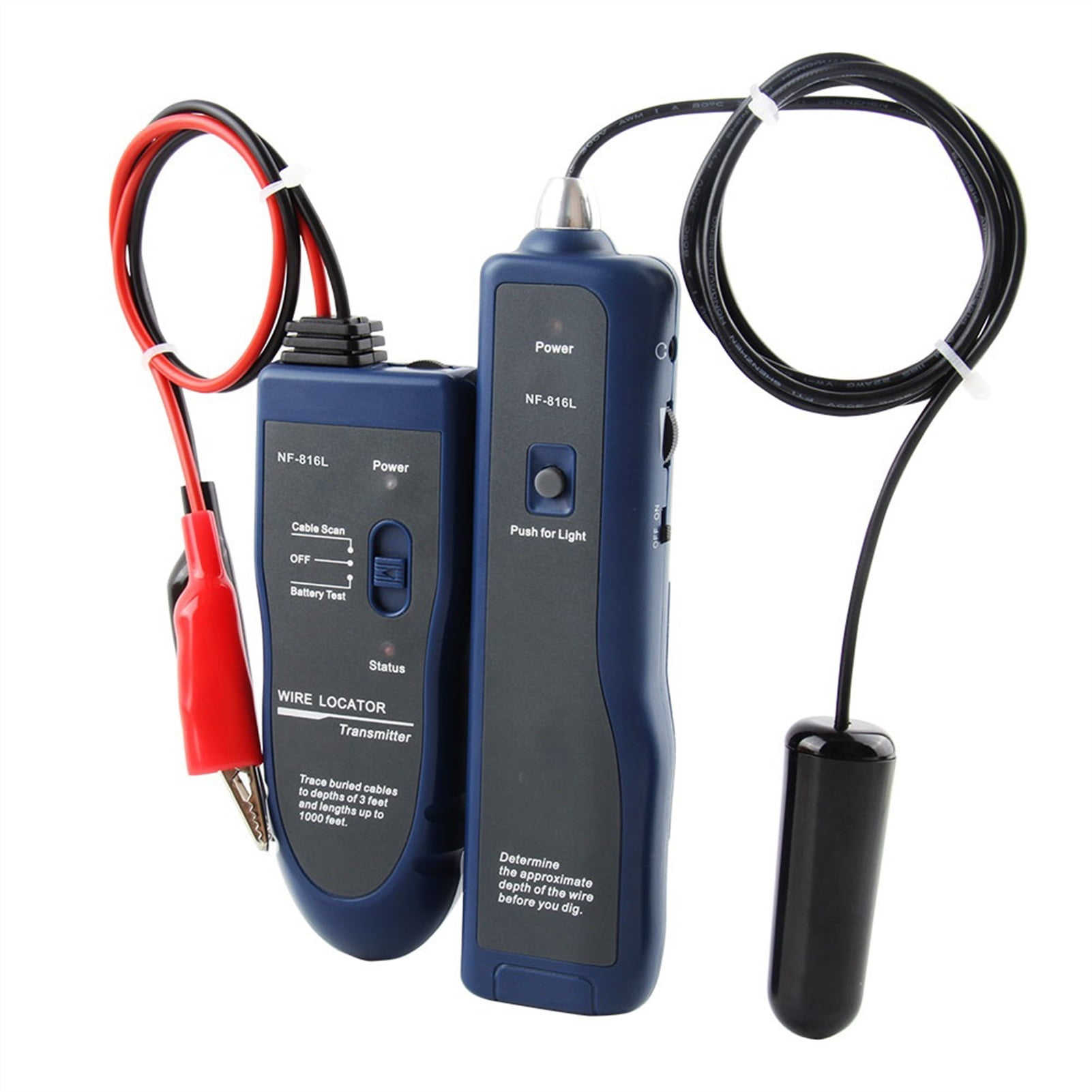 Underground Wire Locator Cable Detection Instrument Concealed Line ...