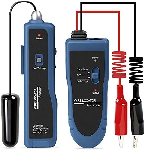 Underground Wire Locator, Cable Tester F02 Pro for Locate Wires, Locate ...