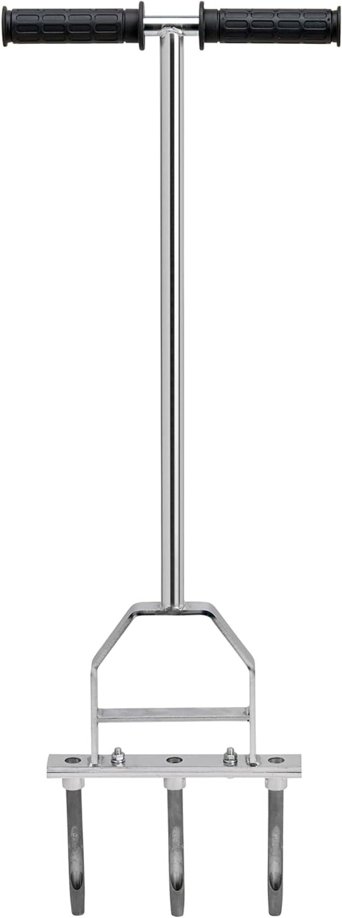 Underhill 3 Tine Lawn Aerator Core Aeration Tool, Manual Spike Plugger ...