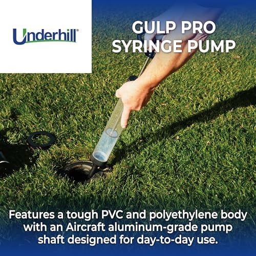 Underhill Big Gulp Pro Syringe Siphon Suction Water Pump 24 Inch Length with 17 Inch Discharge ...