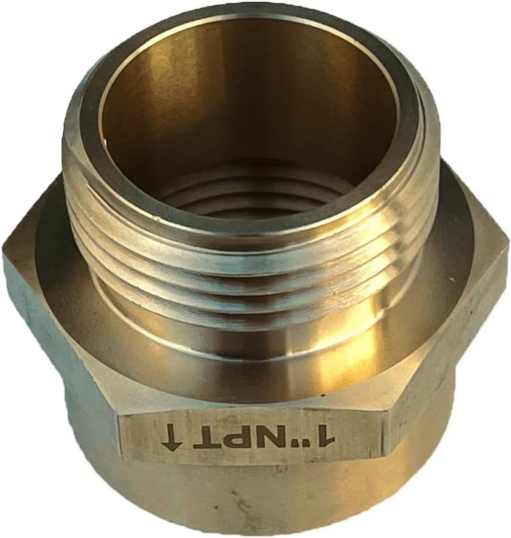 Underhill Garden Hose Connector Solid Brass Fittings Female Pipe to ...