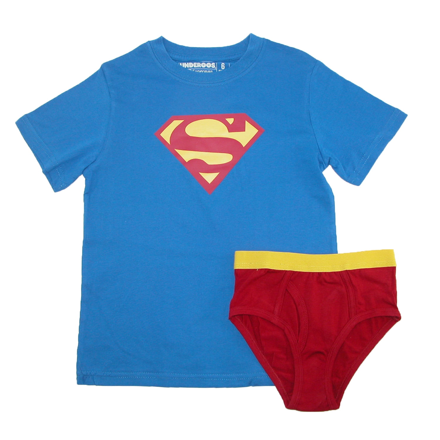 Underoos Boys' Superman Underwear Shirt Set - Walmart.com