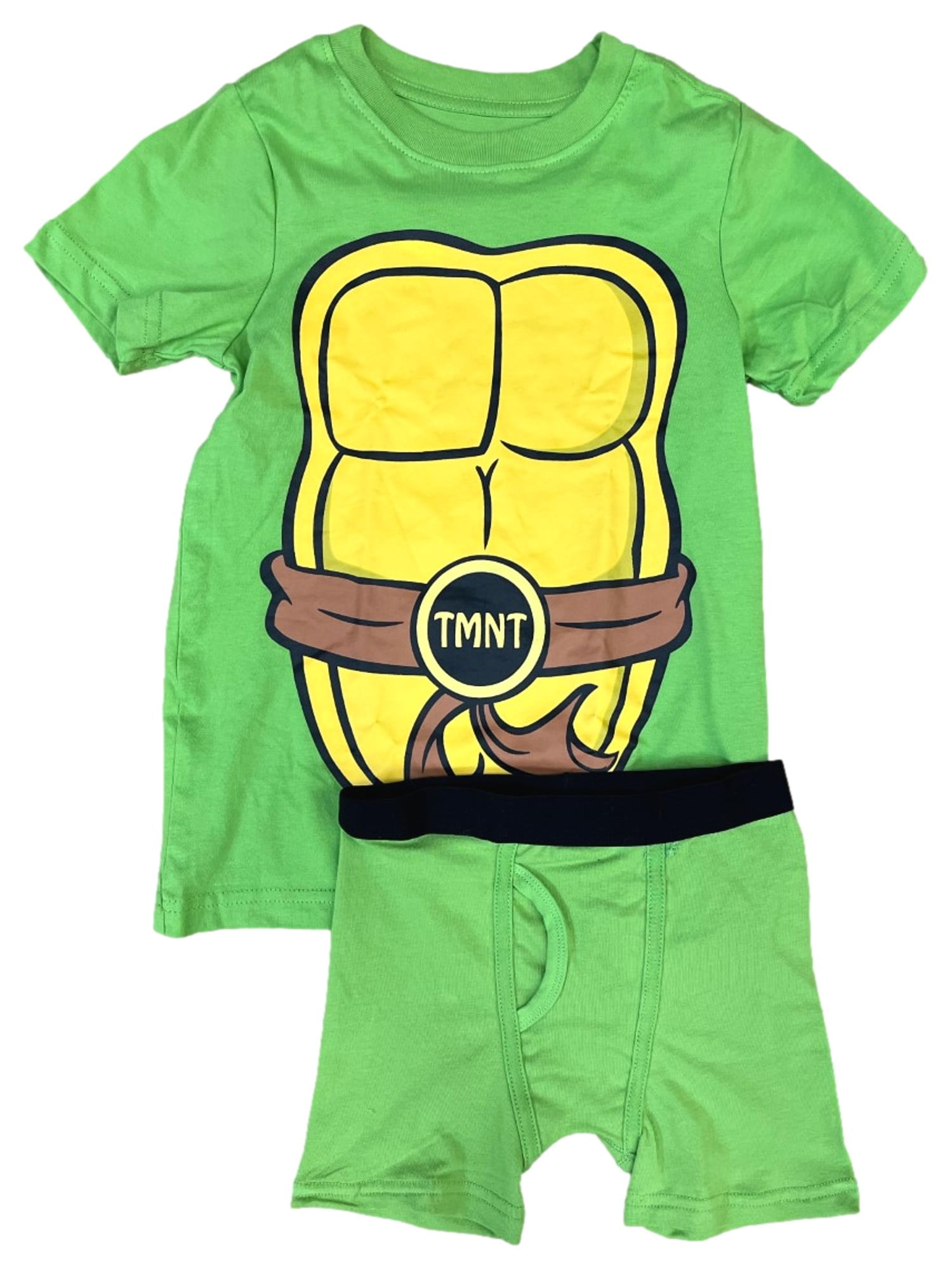 Underoos Boys TMNT Boxer Briefs & T-Shirt Ninja Turtles Underwear Set ...