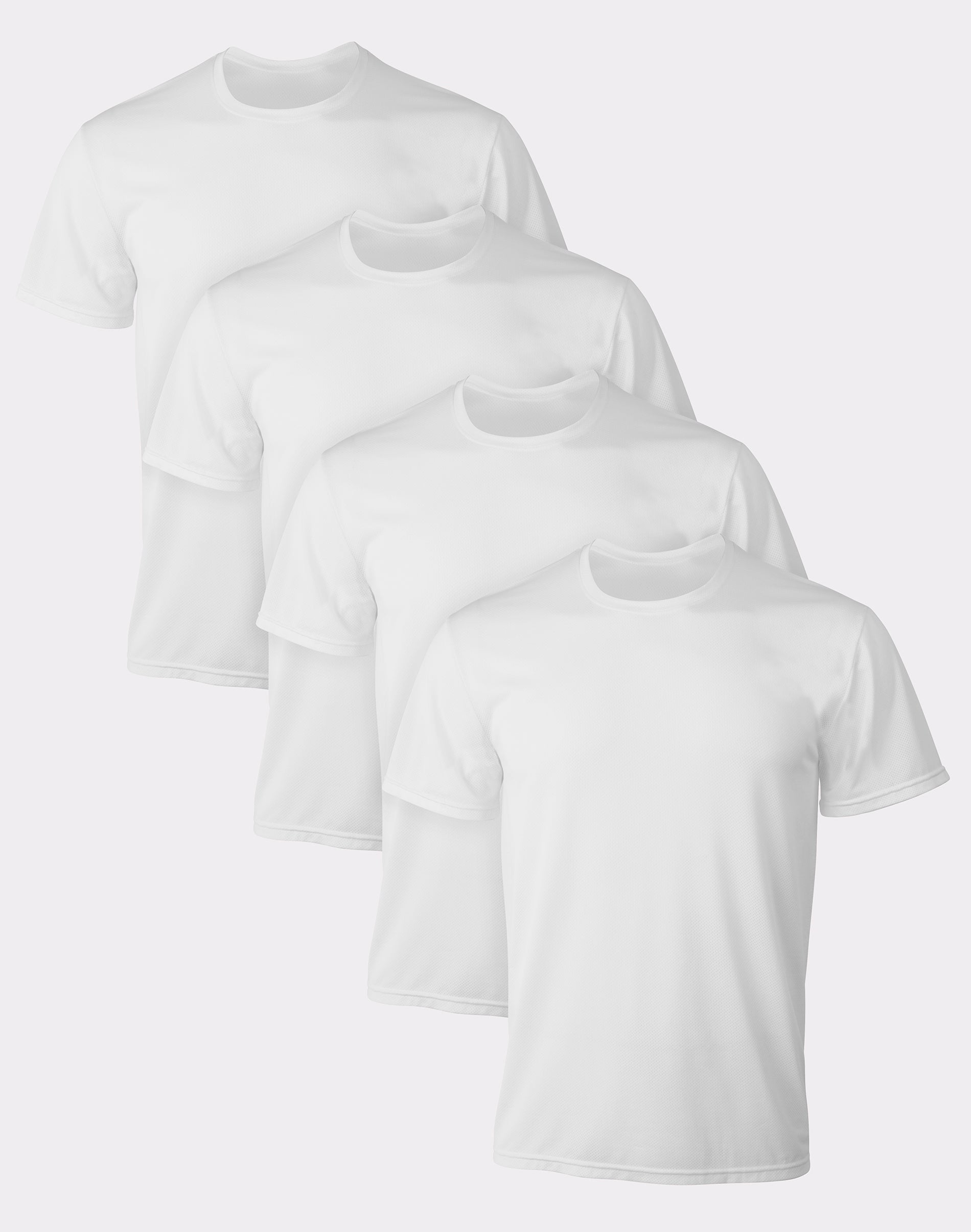 Hanes Ultimate Men's X-Temp Mesh Crewneck Undershirt, Breathable, 4 ...