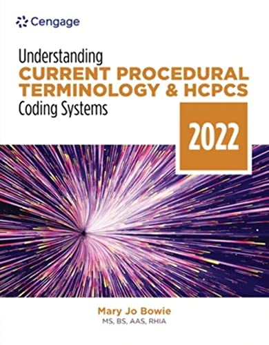 Pre-Owned Understanding Current Procedural Terminology and HCPCS Coding Systems: 2022 Edition ...