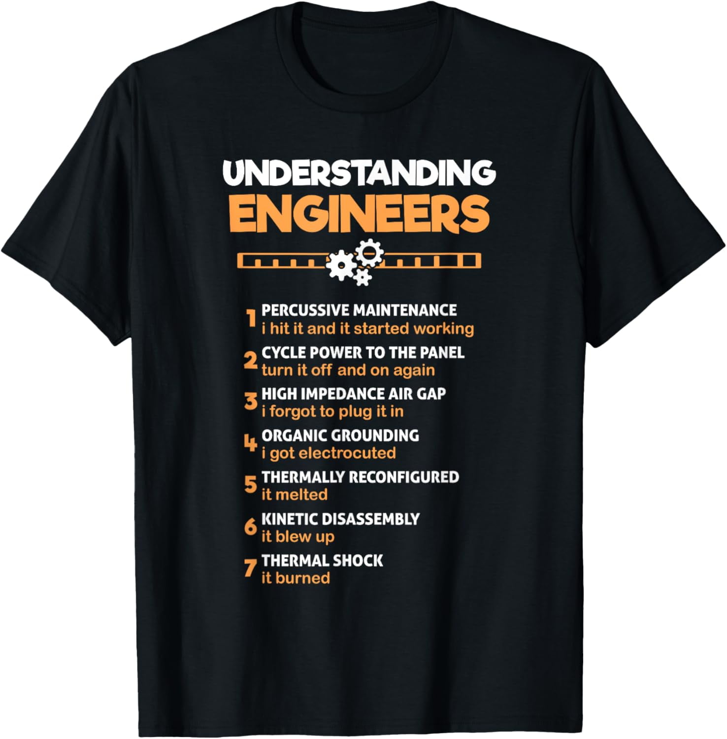 Understanding Engineers Funny Engineers Engineering Students T-Shirt - Walmart.com