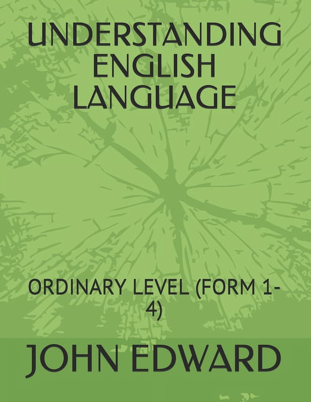 Understanding English Language: Ordinary Level (Form 1-4) - Walmart.com
