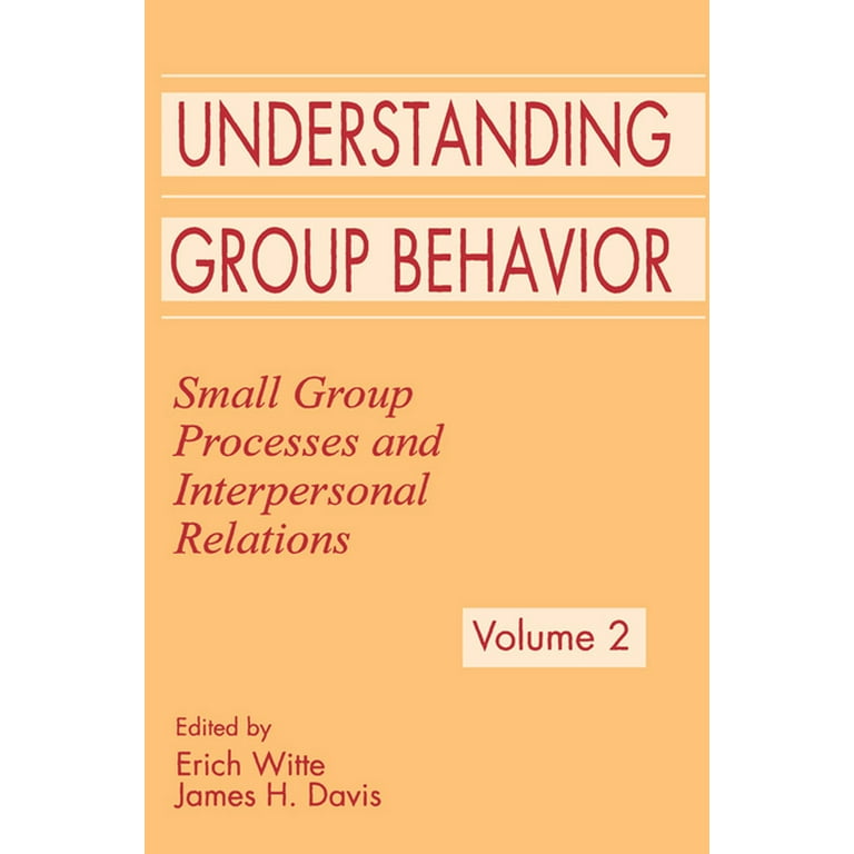 Understanding Group Behavior Volume 1 Consensual Action
