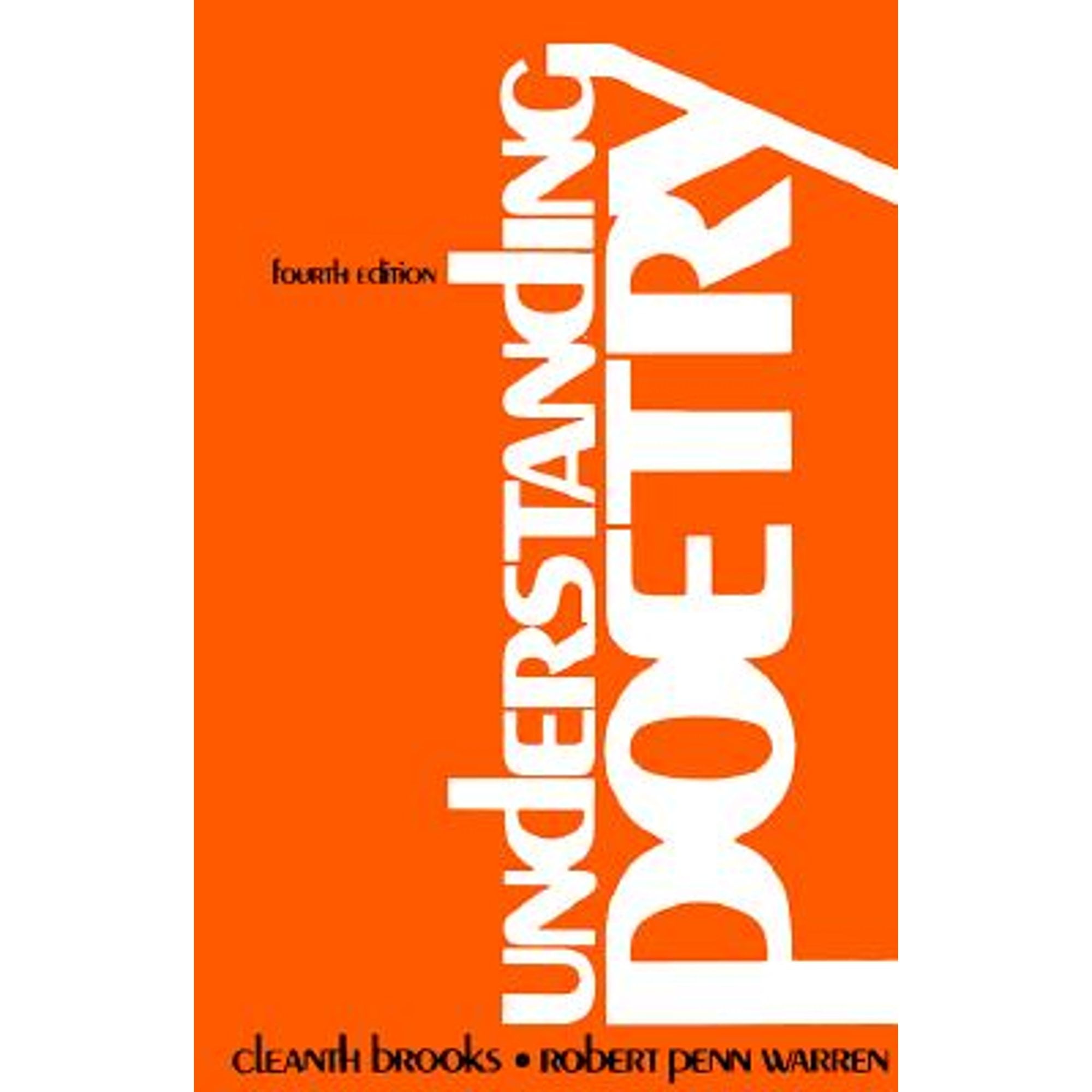 Pre-Owned Understanding Poetry (Paperback 9780030769801) by Cleanth ...