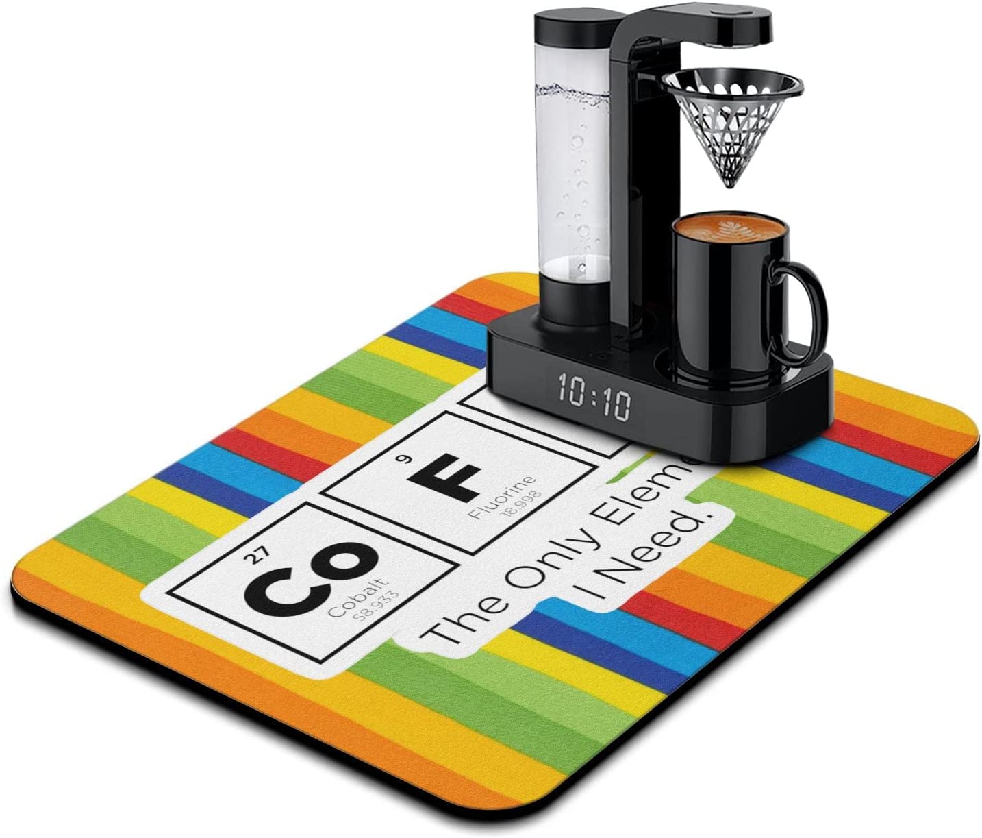 Understated Coffee Element Coffee Maker Mats Diatom Mud Dish Drying Mat ...