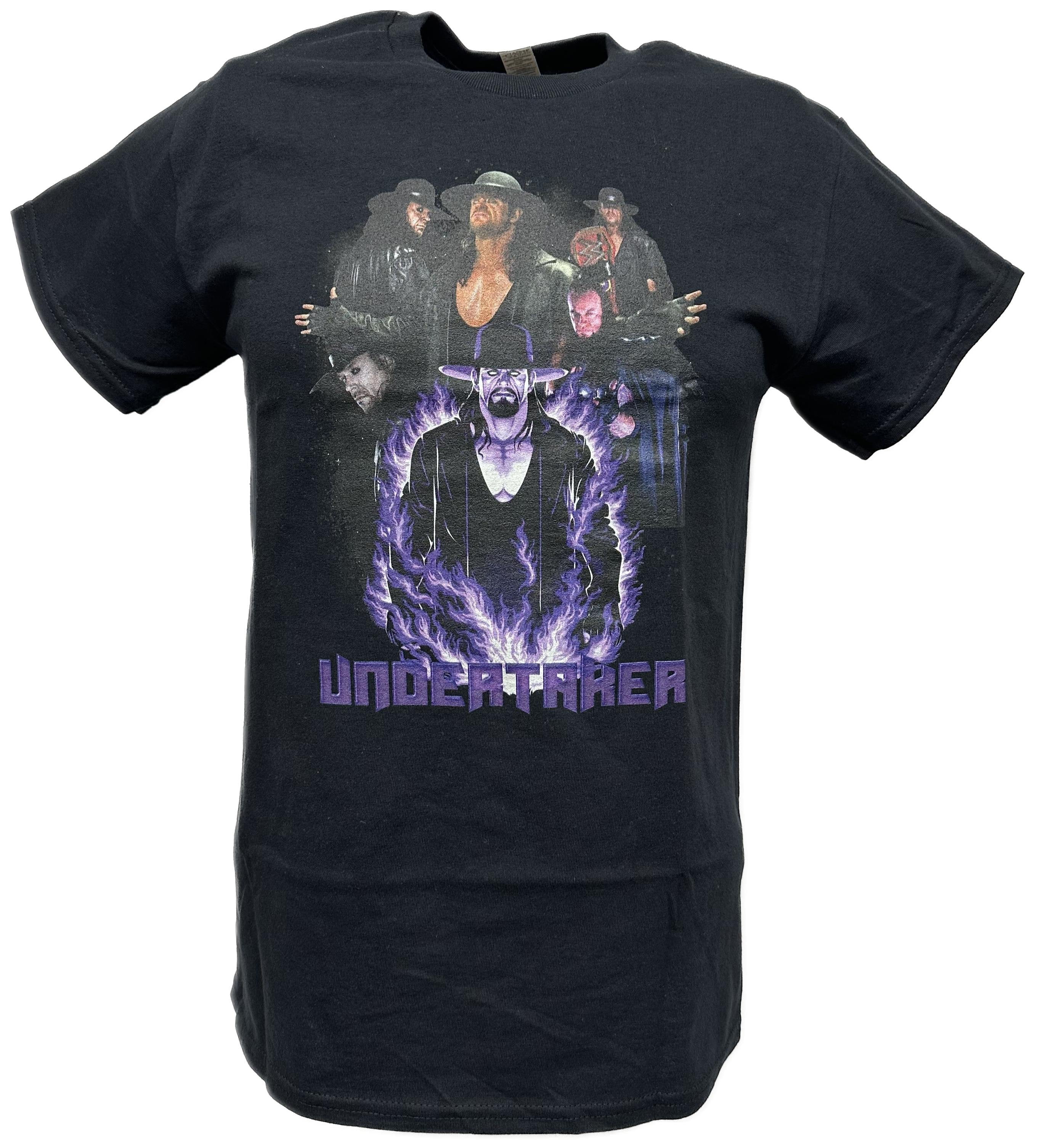 Undertaker Arms Out Mens Black T-shirt WWE - Walmart.com
