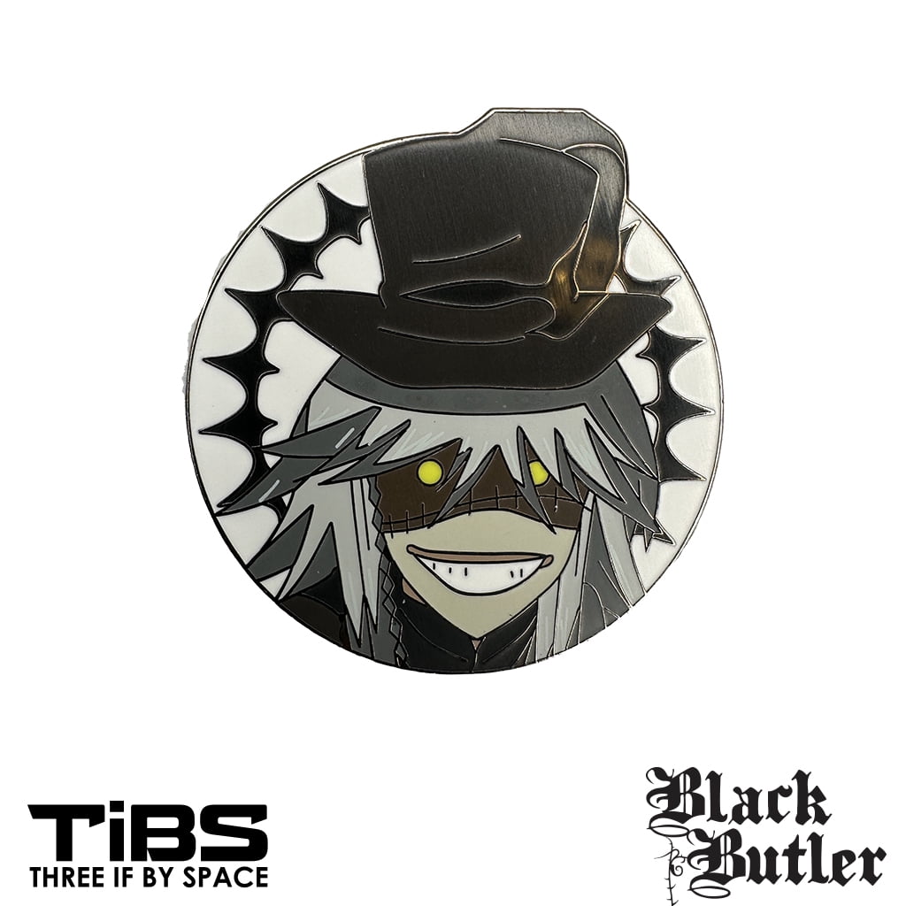 "Undertaker" Black Butler Collectible Enamel Pin - Walmart.com