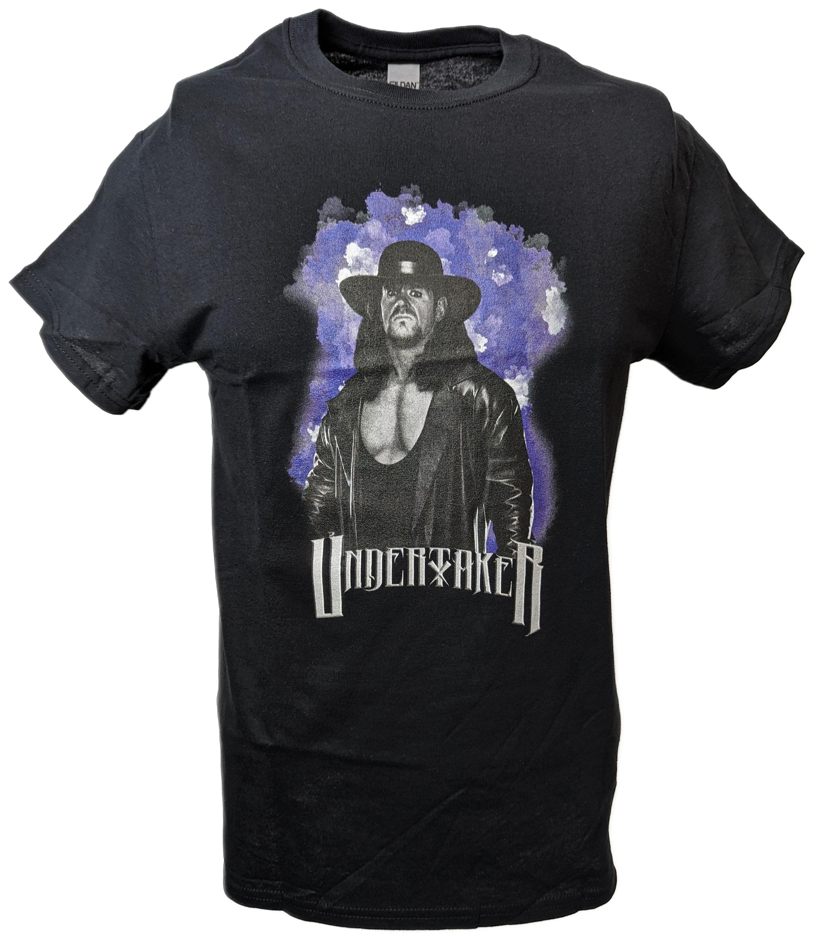 Undertaker Purple Stare Black T-shirt - Walmart.com