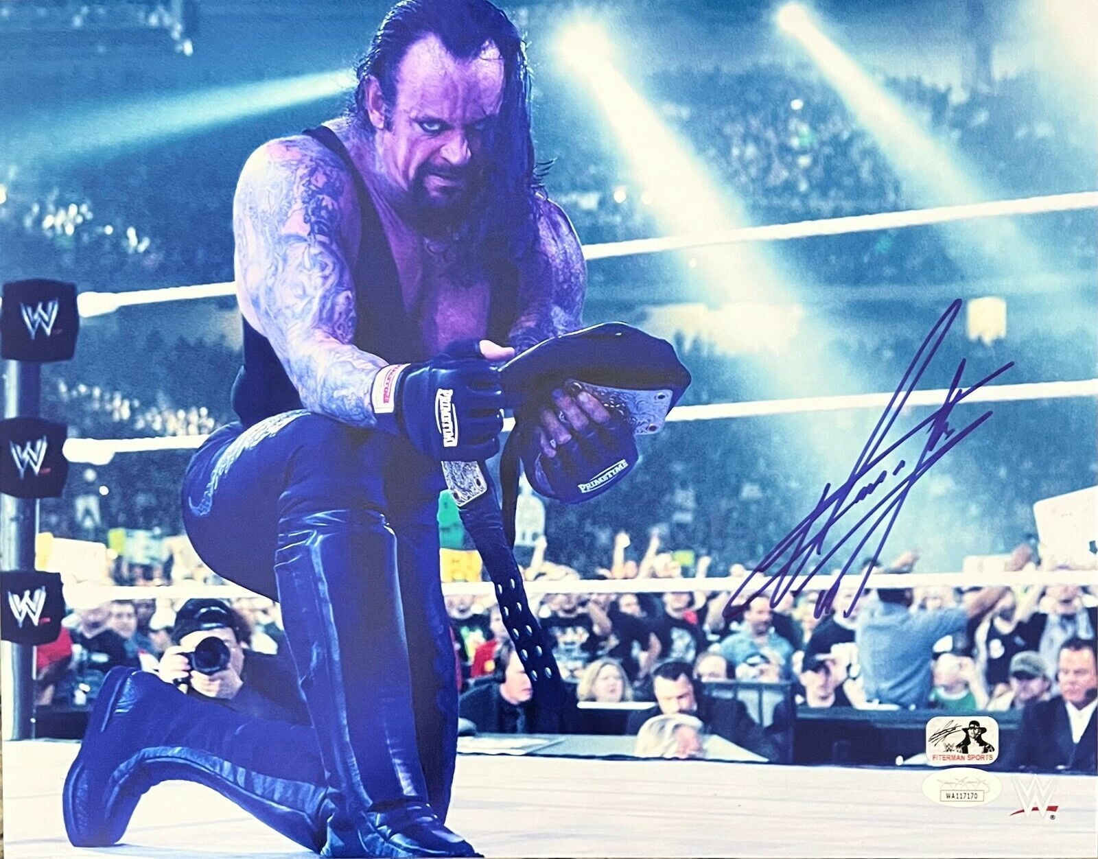 Undertaker Signed Autographed 11x14 Photo JSA Authenticated #7 ...