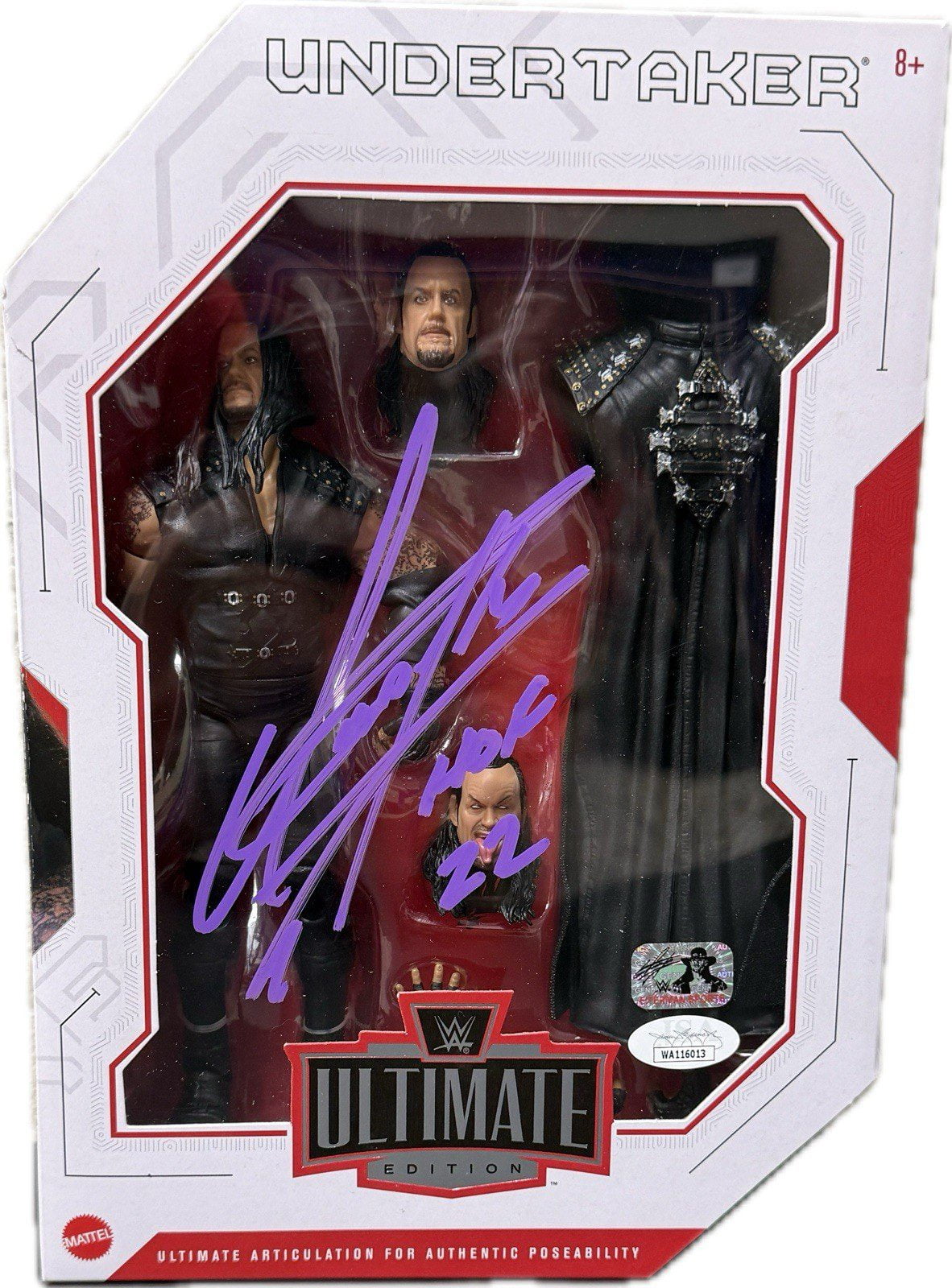 Undertaker Signed Autographed Ultimate Action Figure JSA Authenticated ...