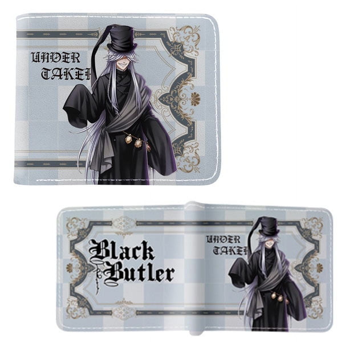 Undertaker Style A - Black Butler 4x5" Bi-Fold Wallet - Walmart.com