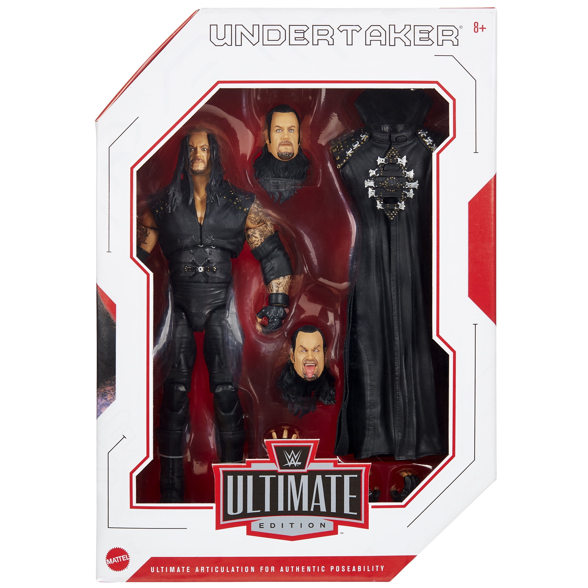 Undertaker - WWE Ultimate Edition 11 Mattel WWE Toy Wrestling Action ...