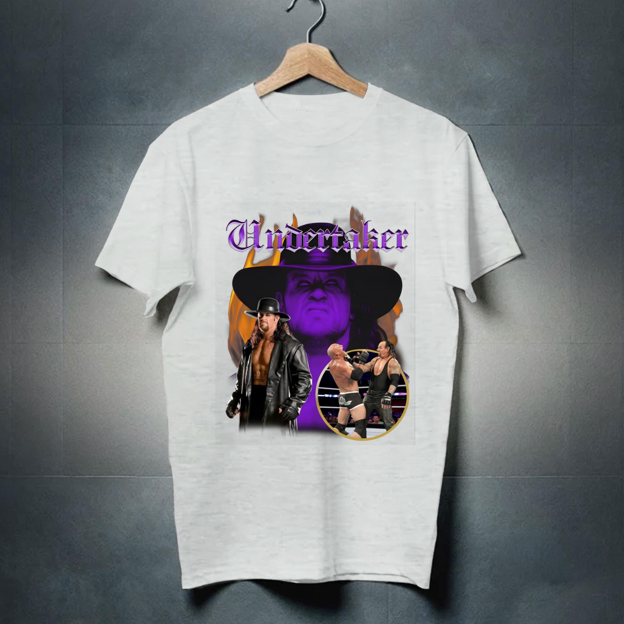 Undertaker t-shirf WWF WCW Wrestling-TH55497 - Walmart.com