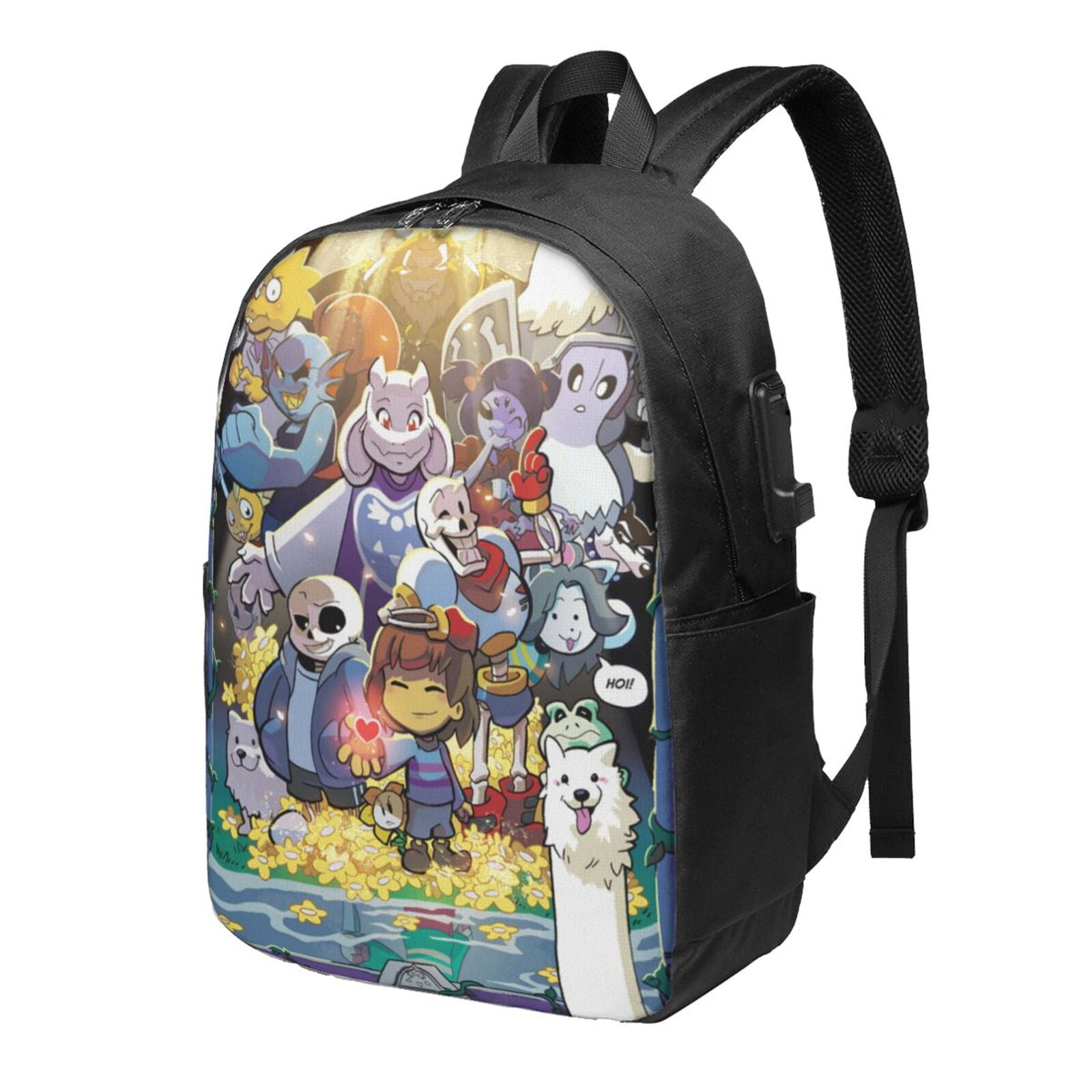 Undertale Adventure Backpack Laptop Daypack School Bag Bookbag Student ...
