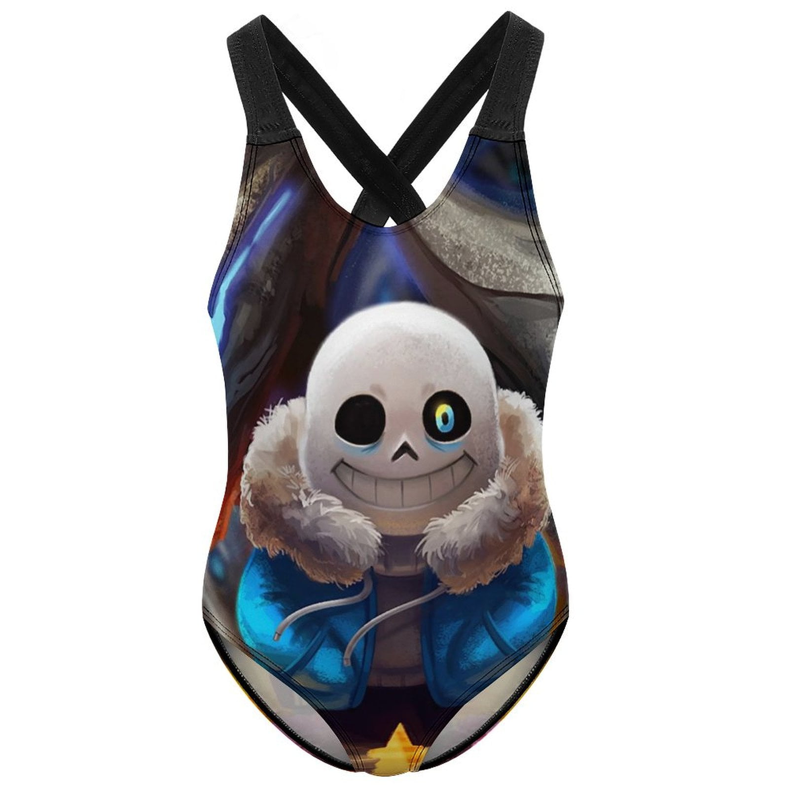 Undertale Adventure Children's One-piece Swimsuit Summer Girl's ...