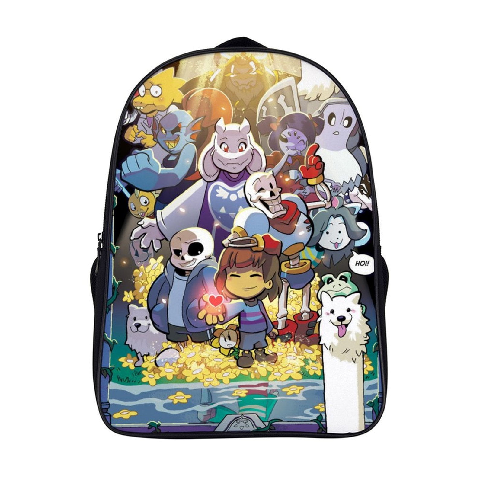 Undertale Adventure Schoolbag Backpack Satchel Bookbag Student Daypack ...
