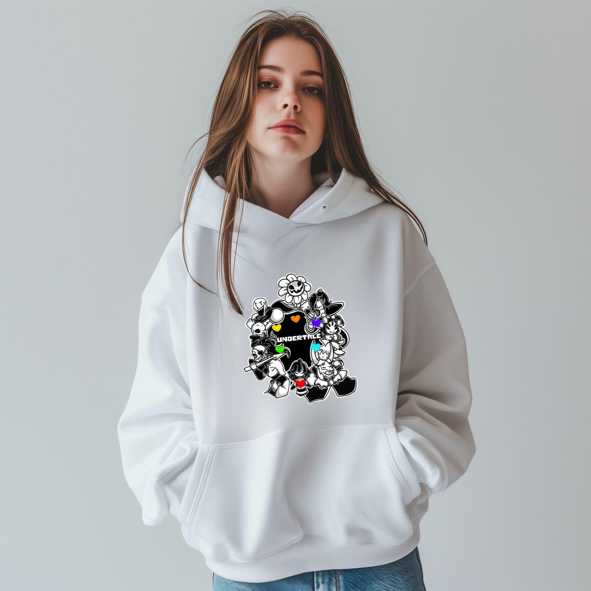 Undertale All Characters Sans Papyrus Inspired Hoodie , for men & women ...