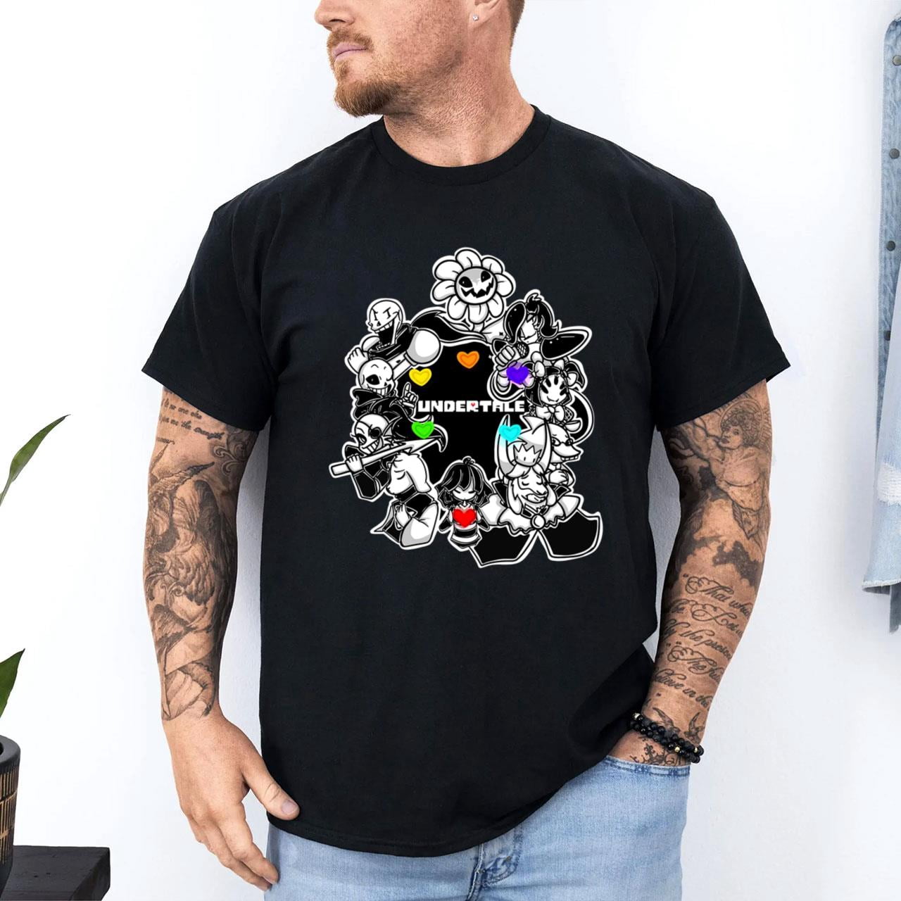 Undertale All Characters Sans Papyrus Toriel Undyne Alphys Inspired T ...