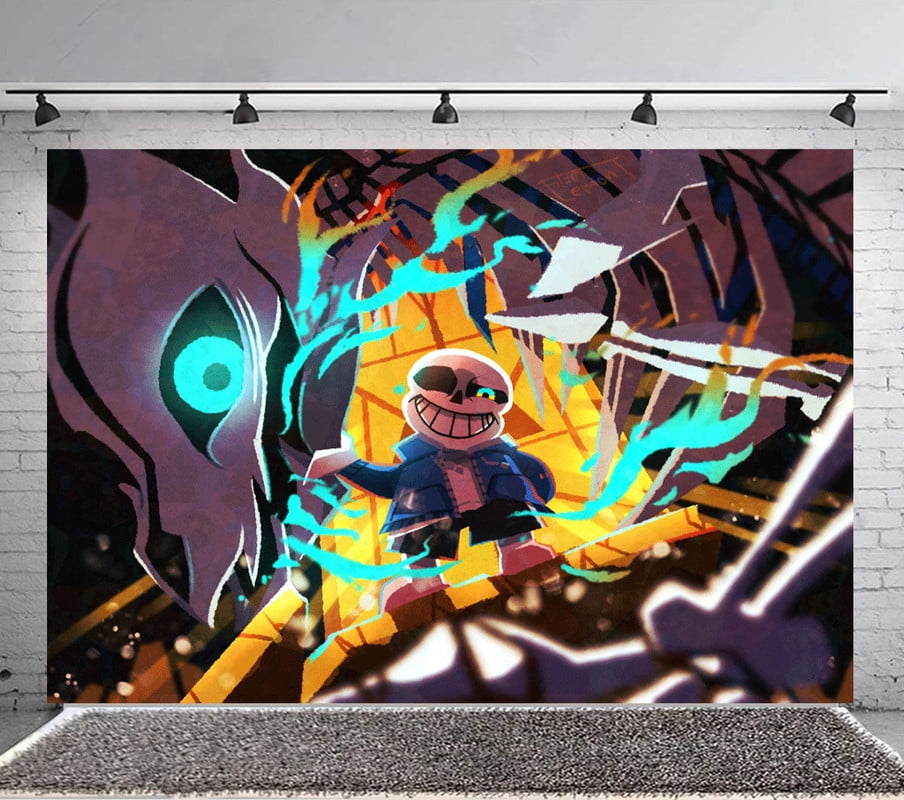 Undertale Backdrop Banner Party Supplies Poster Movie Theme Background ...