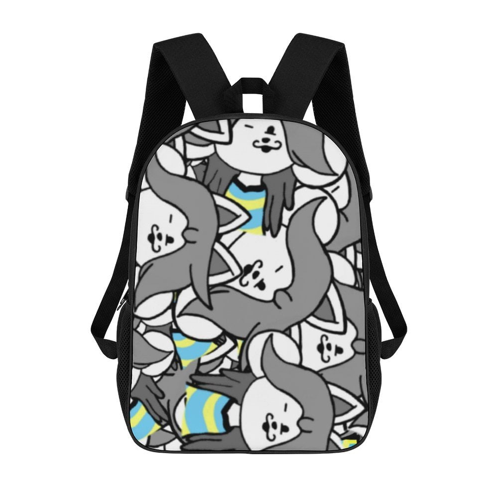 Undertale Backpack 17 Inch Shoulder Bag Sturdy Laptop Backpack Daypack ...