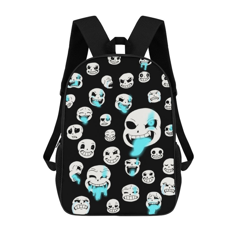 Undertale Backpack 17 Inch Shoulder Bag Sturdy Laptop Backpack Daypack ...