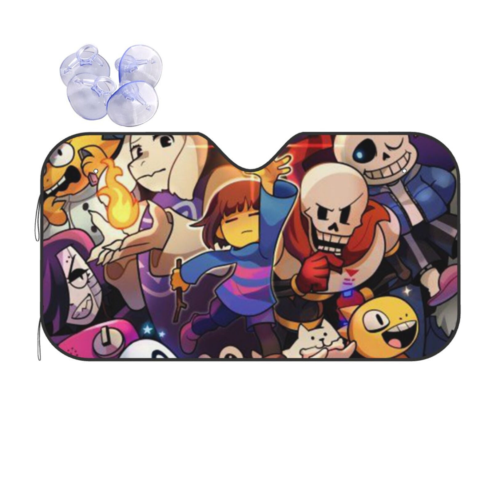 Undertale Car Windshield Sun Shade Auto Front Window Sunshade Cover ...