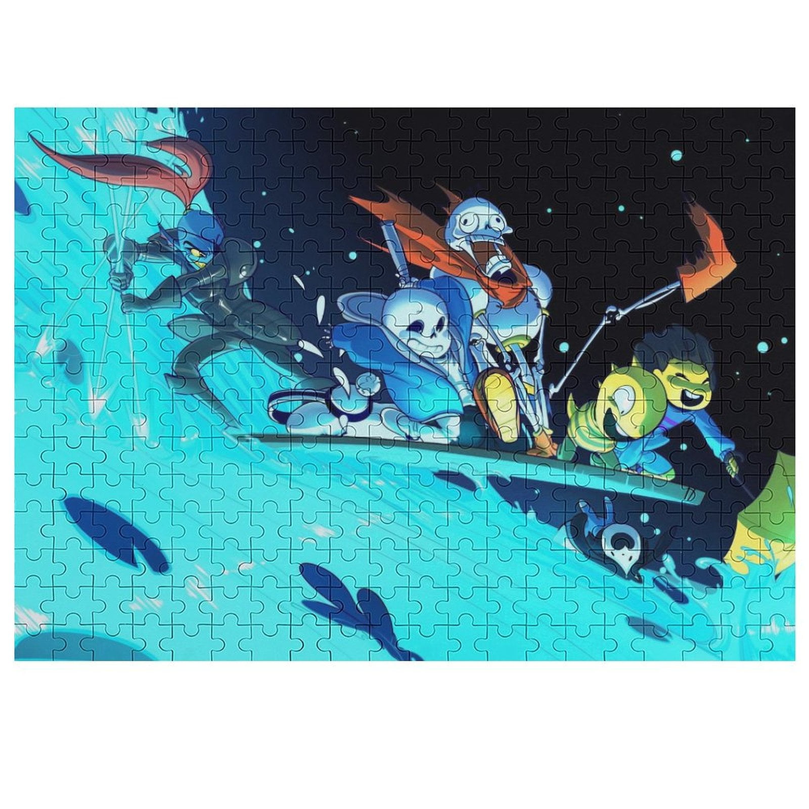 Undertale Cartoon Jigsaw Puzzles Interlocking Puzzles Home Decor ...