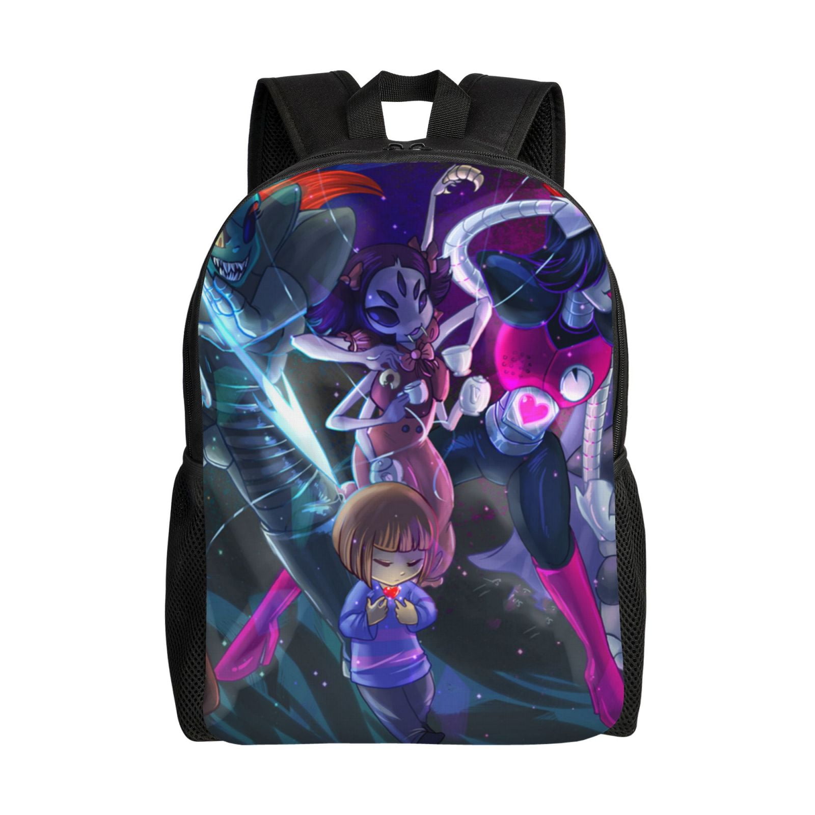Undertale Character Unisex Backpack Laptop Daypack Adjustable Shoulders ...