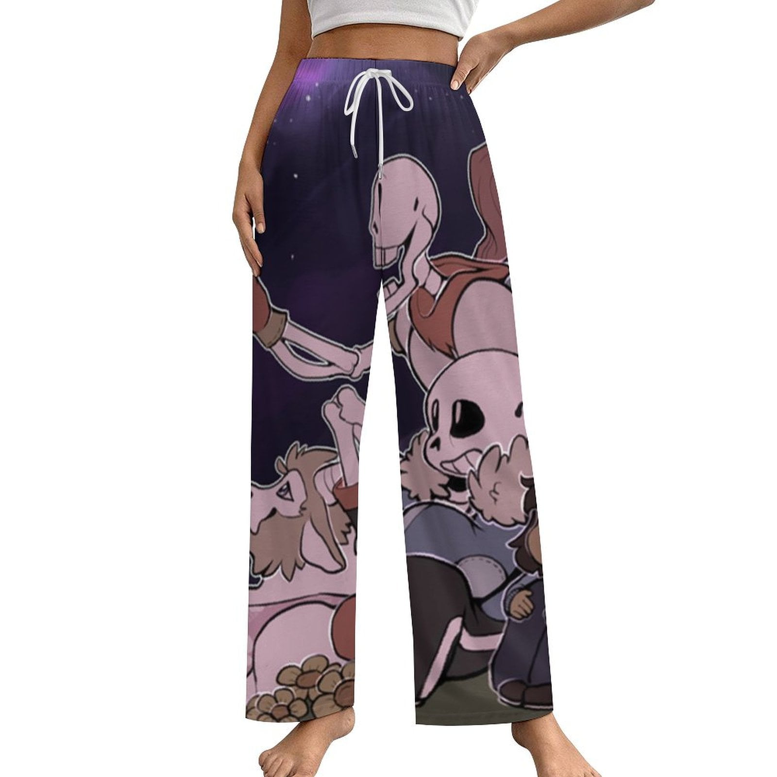 Undertale Characters Home Pajama Pants For Womens Comfortable Soft ...