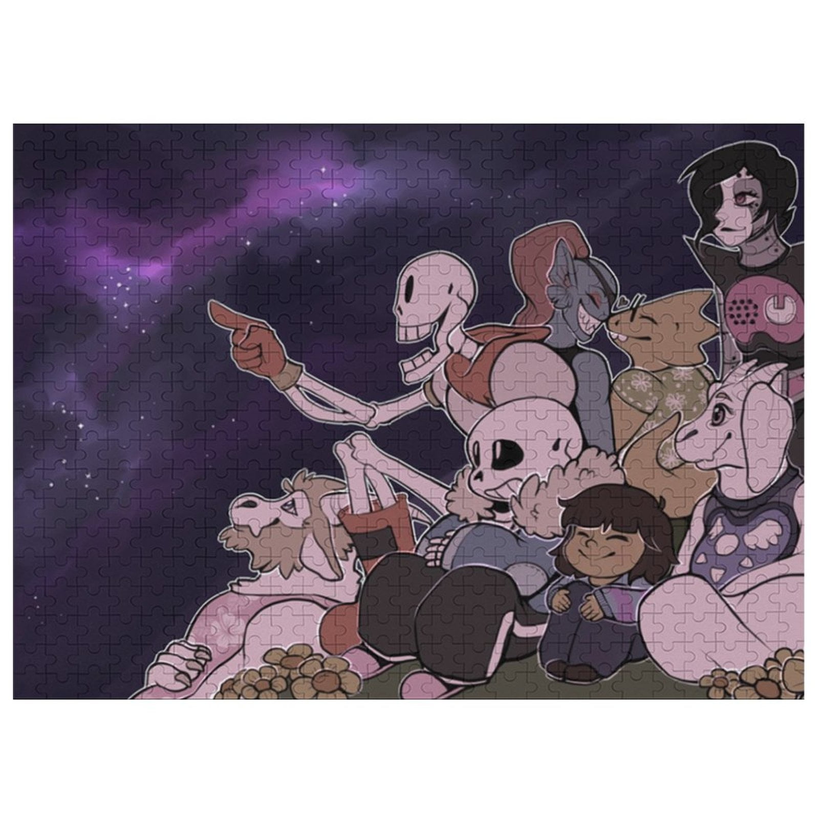 Undertale Characters Jigsaw Puzzles Interlocking Puzzles Home Decor ...