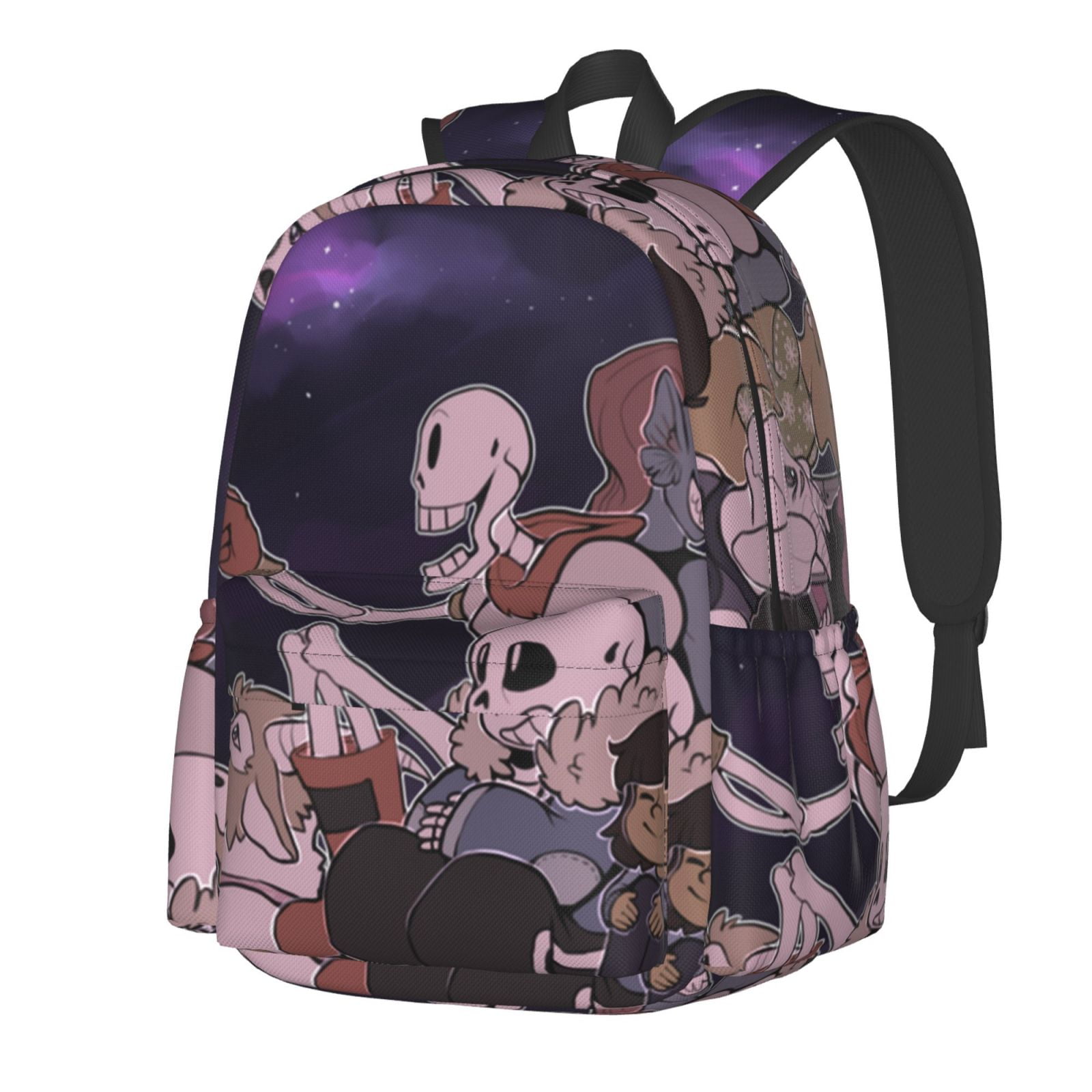 Undertale Characters Laptop Backpack Large Capacity Lightweight Daypack ...