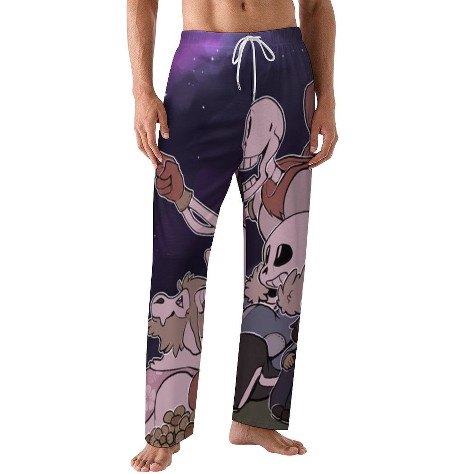 Undertale Characters Mens Pajama Pants Cozy Soft Lounge Sleep Pajamas ...