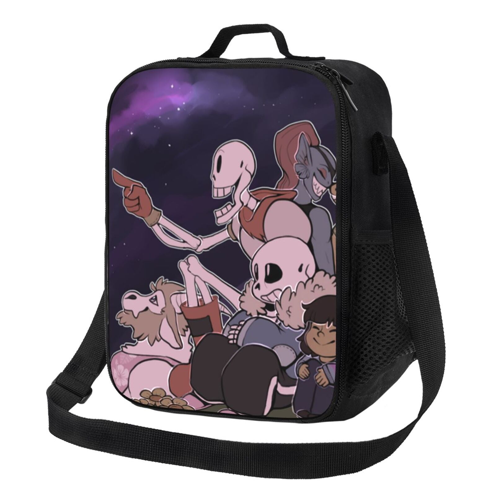 Undertale Characters Portable Insulated Lunch Bag Reusable Thermal ...