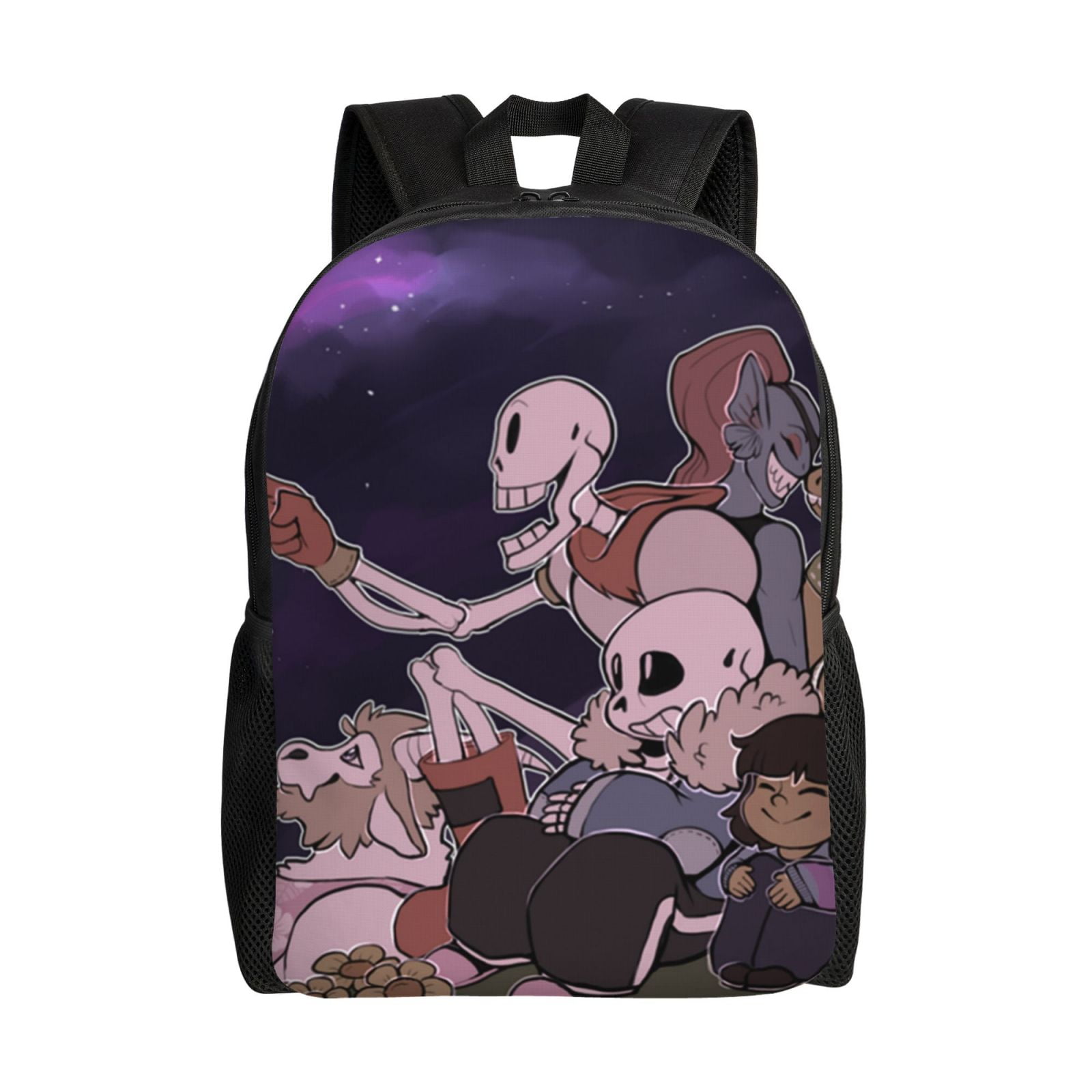 Undertale Characters Unisex Backpack Laptop Daypack Adjustable ...