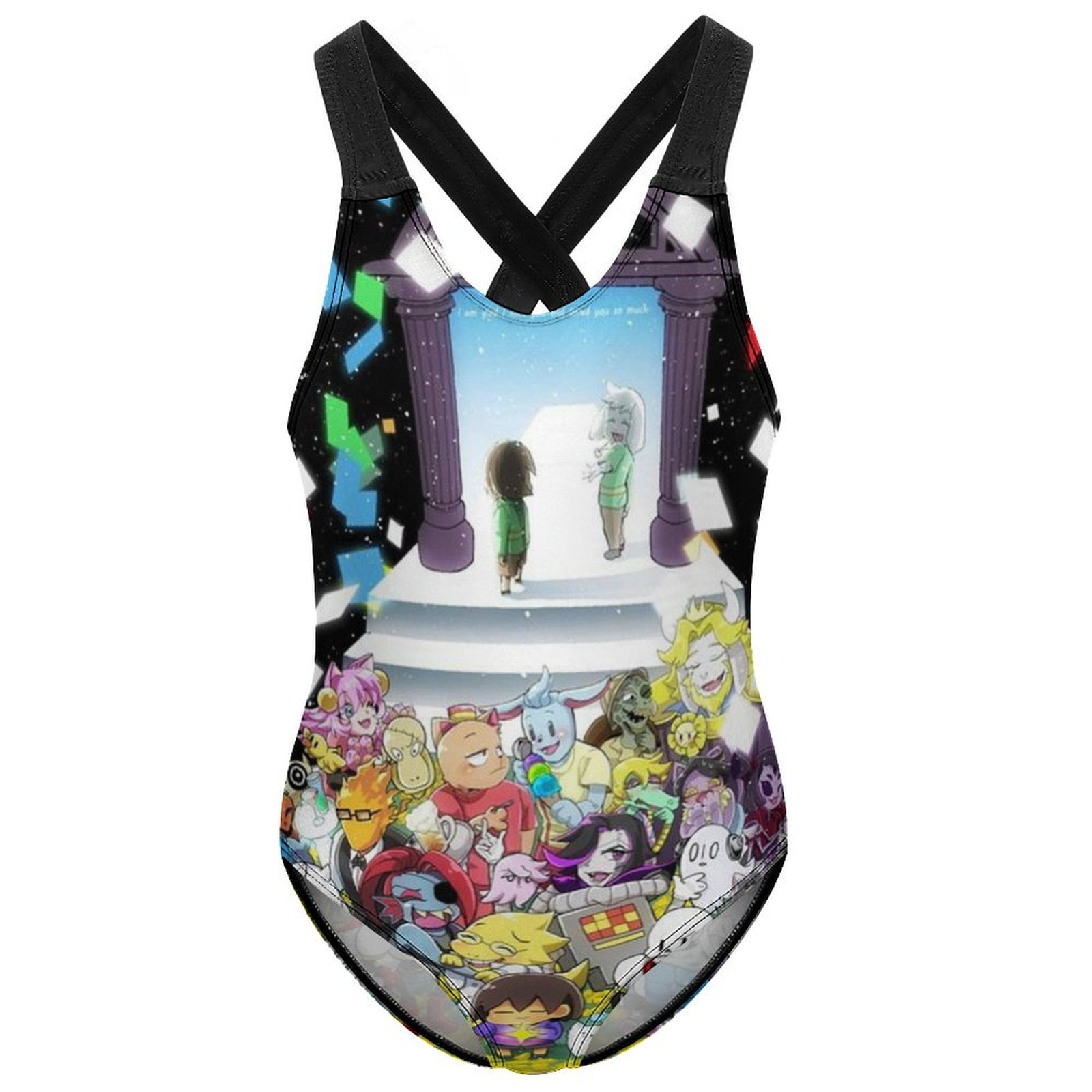 Undertale Children's One-piece Swimsuit Summer Girl's Swimming Pool ...