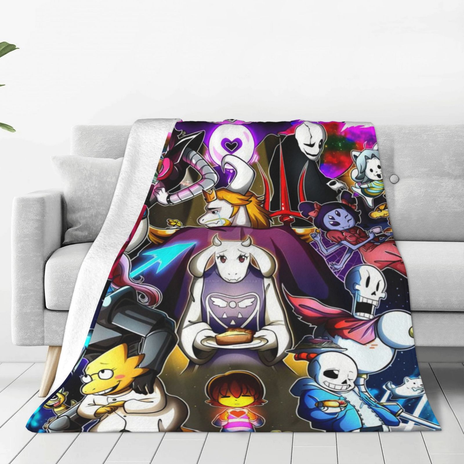 Undertale Cute Anime Blanket, Gifts For Girls And Boys, Super Soft ...