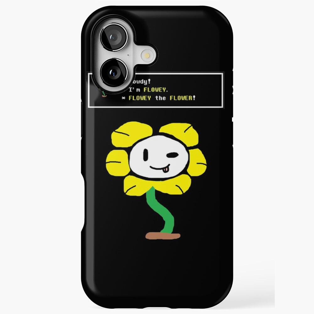 Undertale Flowey Meme Retro Pixel Cartoon Graphic Case for iPhone 11 ...